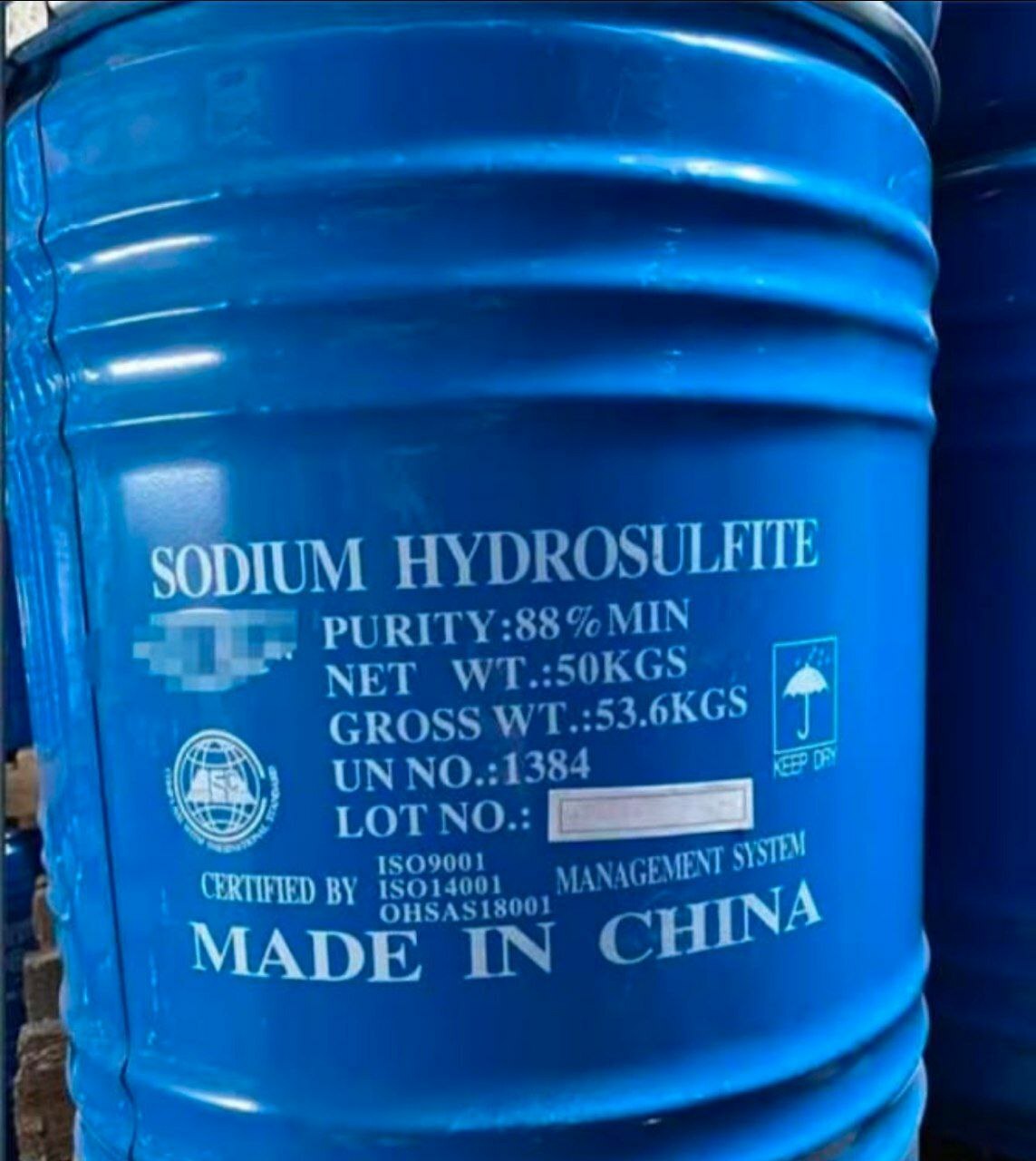 SODIUM HYDROSULFITE