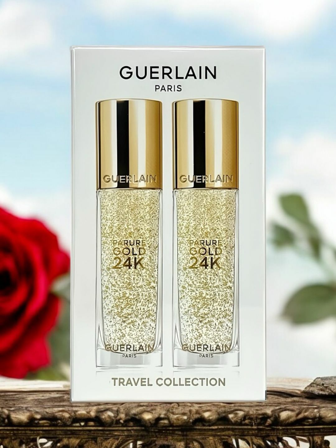💛Guerlain 嬌蘭💛PARURE GOLD 金鑽修顏24K 煥采無瑕妝前乳兩件套裝