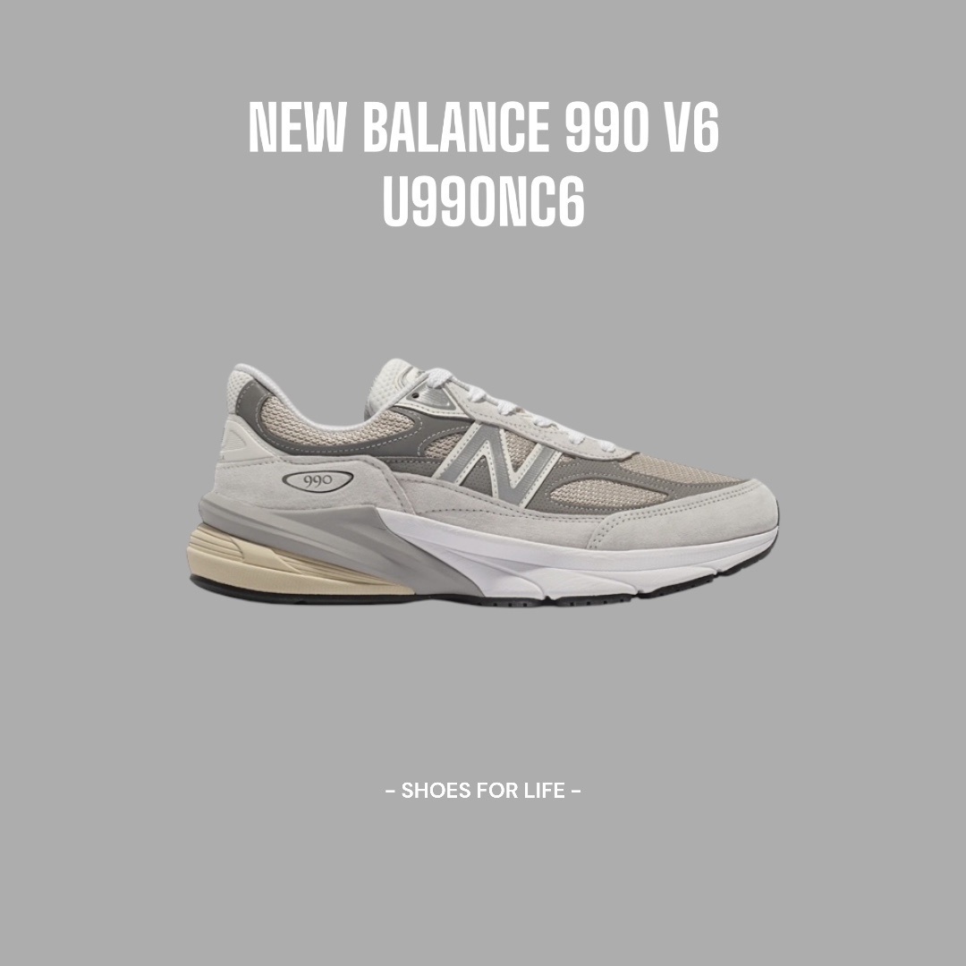NEW BALANCE 990 V6 淺灰 U990NC6