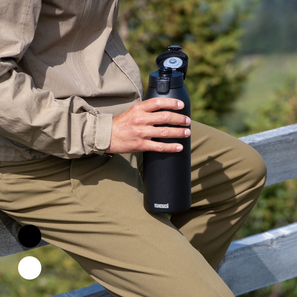 瑞士百年 SIGG Shield 超輕量彈蓋保溫瓶 1000ml / 2色