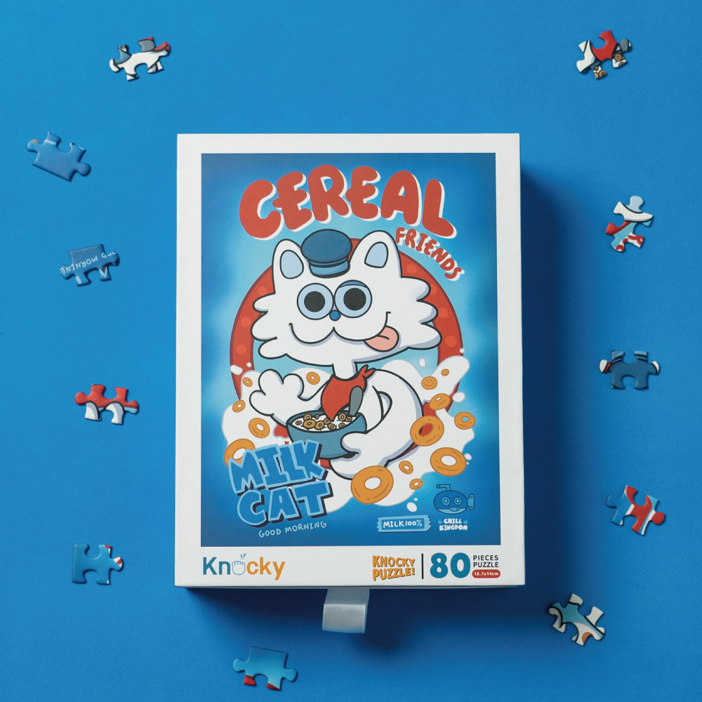 插畫聯名拼圖 Knocky Puzzle