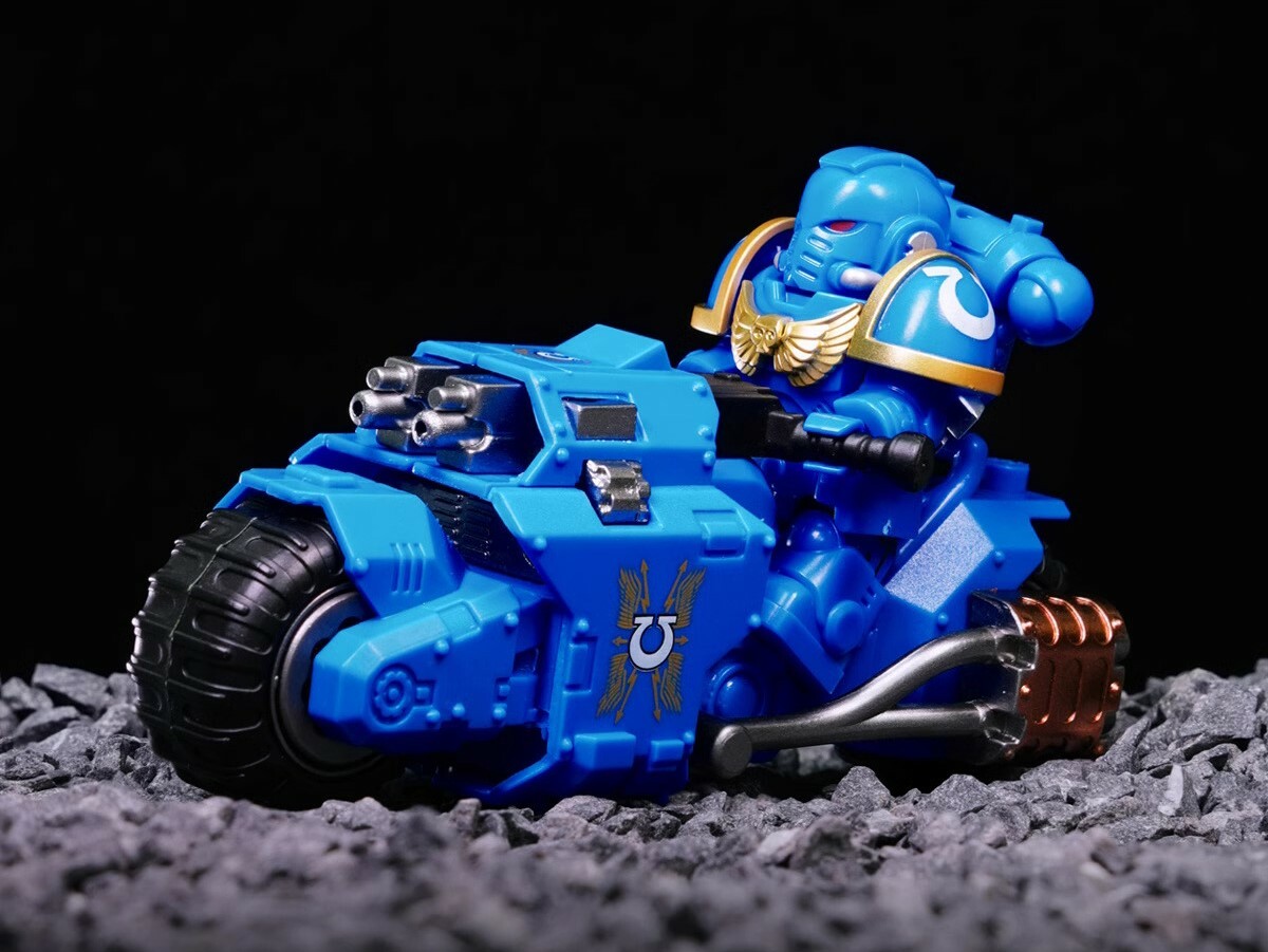 MOC Motorcycle Warhammer 40k Building Set