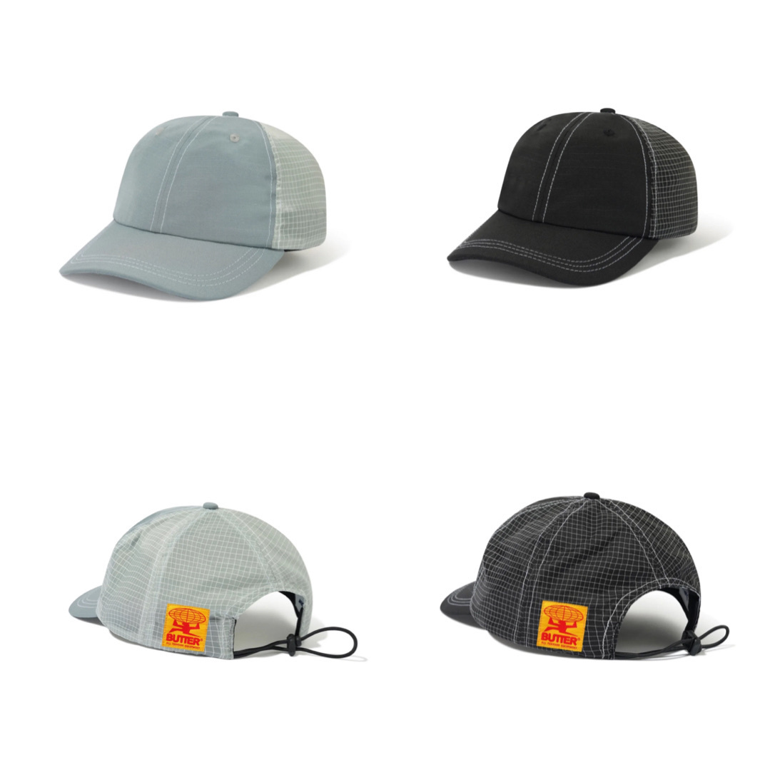 Ringo21 butter goods Nylon Ripstop 6 Panel Cap