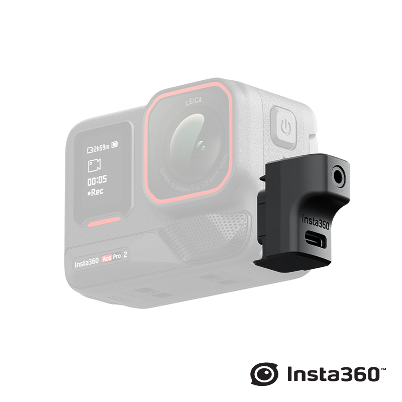 Insta360 Ace Pro 2/Ace Pro/Ace 音頻轉接件｜AMMO DEPOT.彈藥庫
