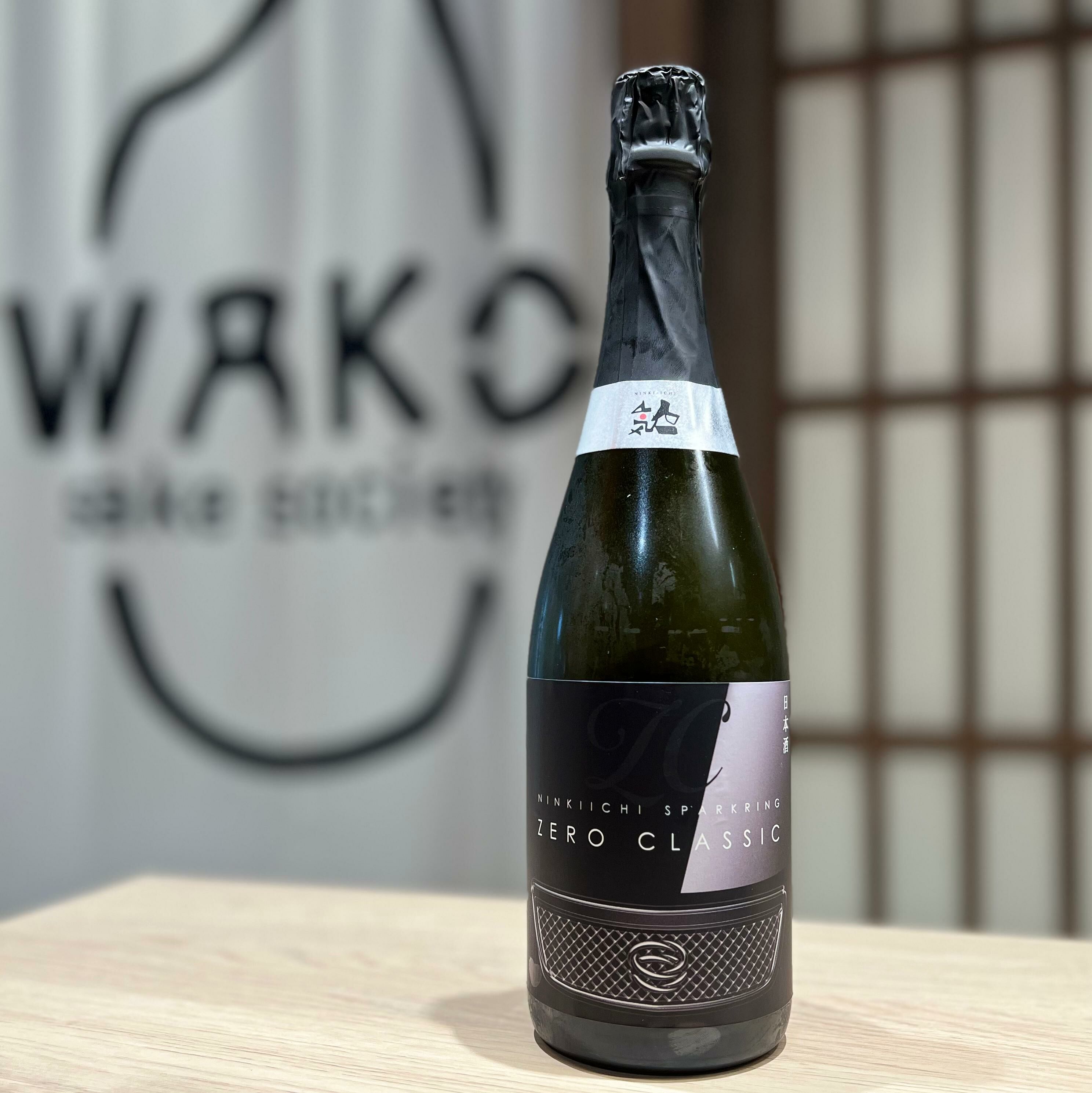 清酒 人氣一 ZERO CLASSIC Sparkring Sake 720ml