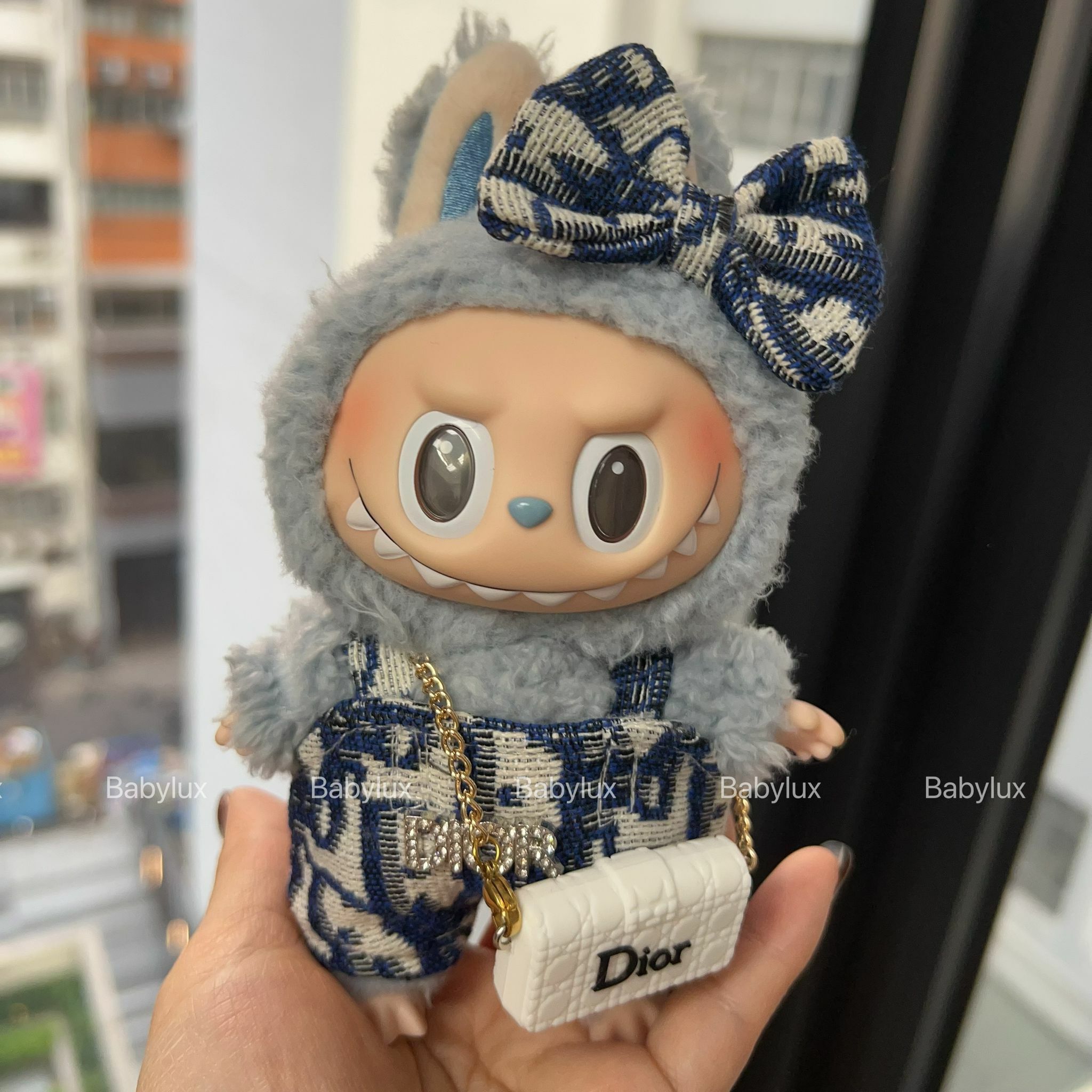 POP MART 泡泡瑪特 Labubu Dior 套裝（適合馬卡龍/ 坐坐）