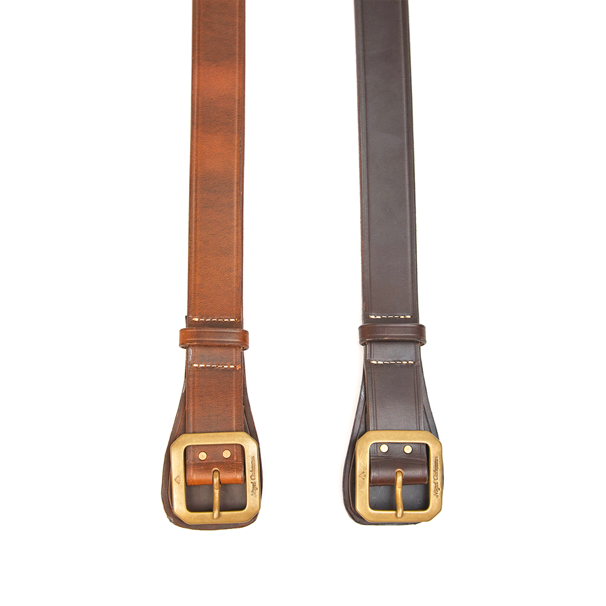 Nigel Cabourn - Garrison Belt Peat Label