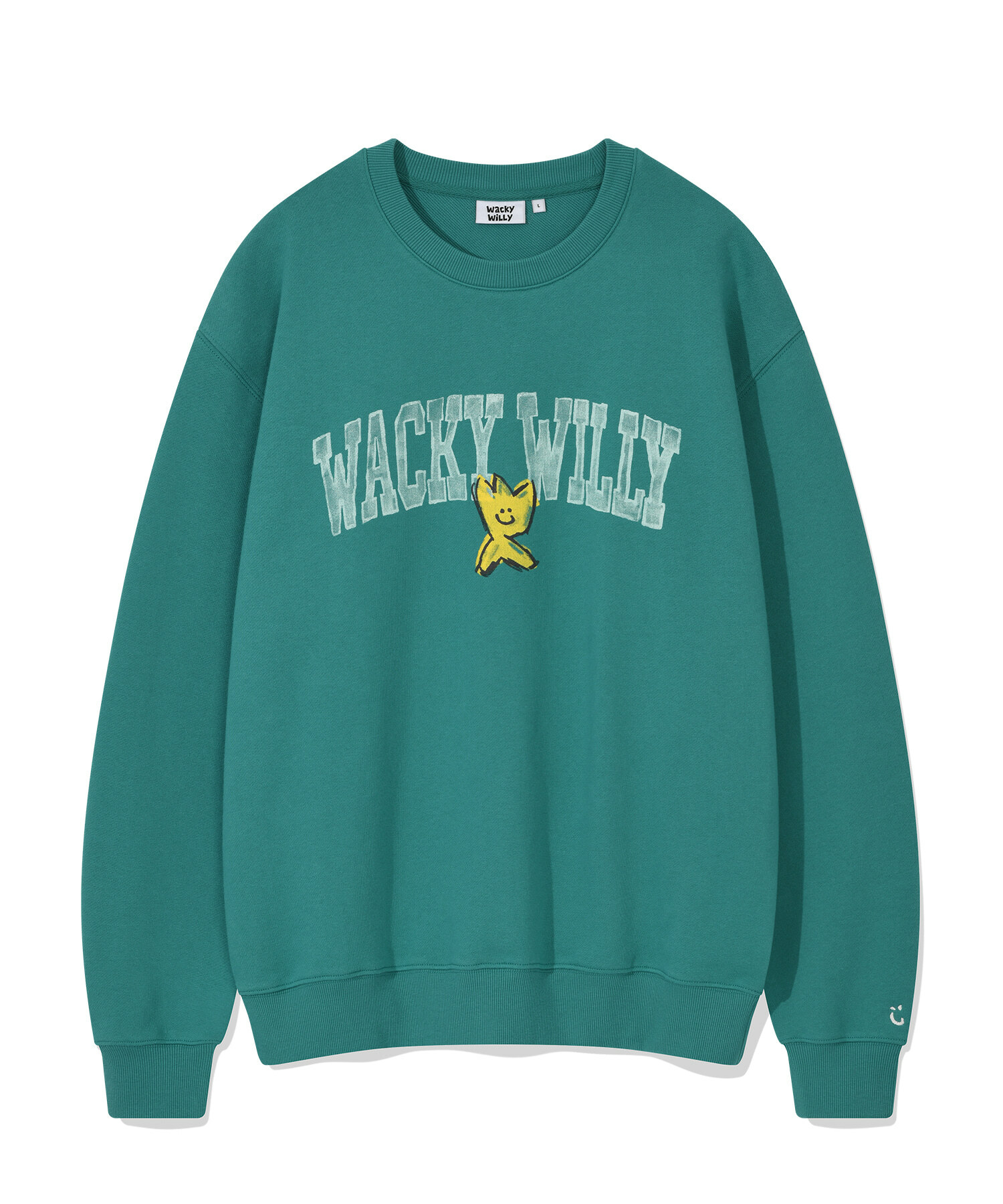 WACKY WILLY LOGO TYPO SWEATSHIRT