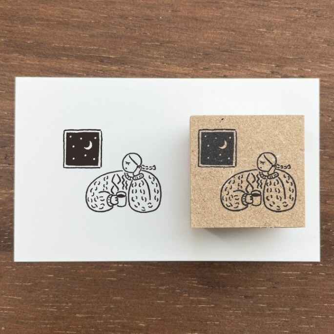 Stamp Marche : Marl - Chan Coffee v1