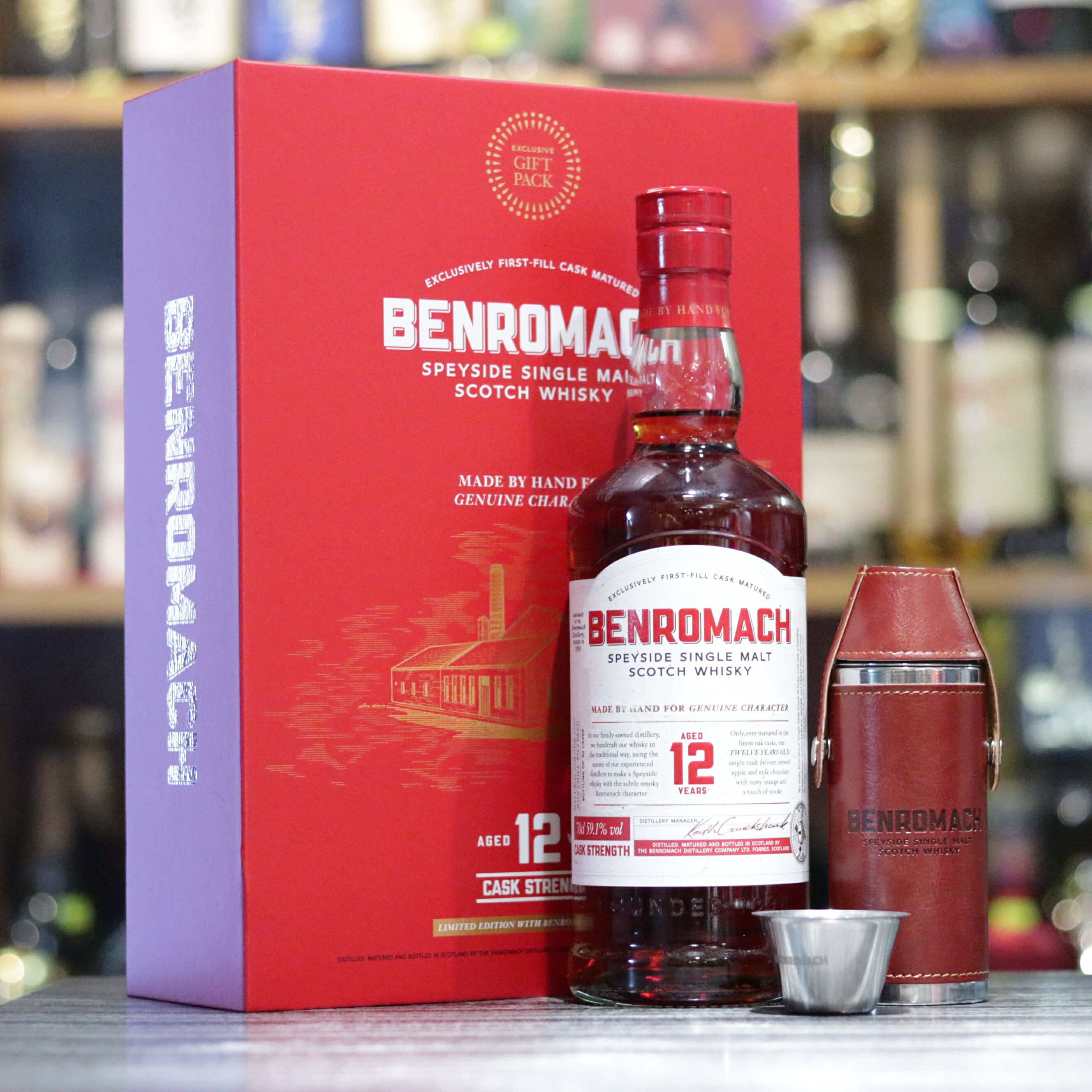 Benromach 12 Year Old Cask Strength - 70cl/59.1%