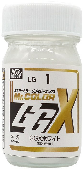 Mr. Hobby LG-1 GGX白色 GGX WHITE (光澤)