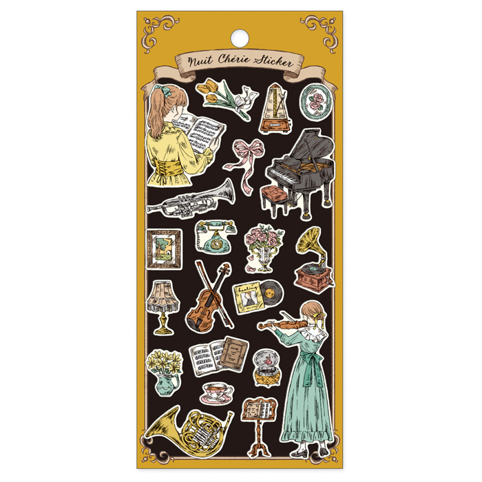 Mindwave Sticker Sheet - Nuit cherie - tone of light