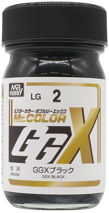 Mr. Hobby LG-2 GGX黑色 60ml GGX BLACK (光澤)