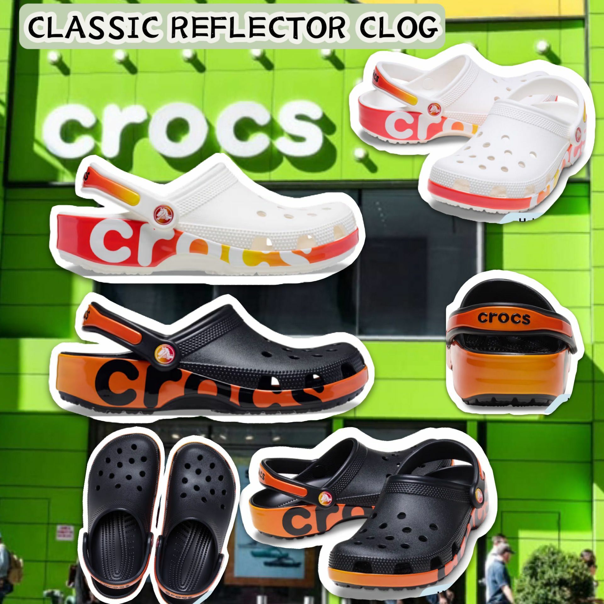 【預購】CROCS Classic Reflector G123036 男女同款洞洞鞋