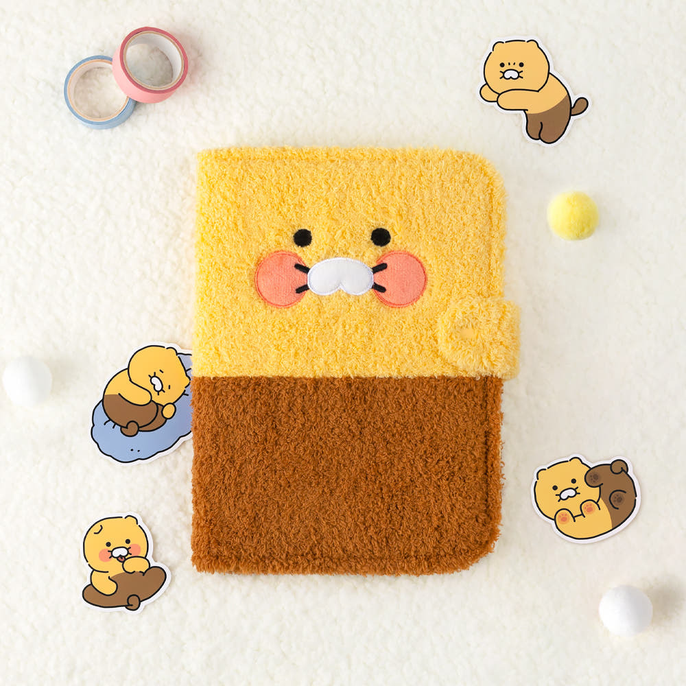KAKAO FRIENDS Choonsik Fluffy Cover Notebook 春植毛毛封面 筆記本