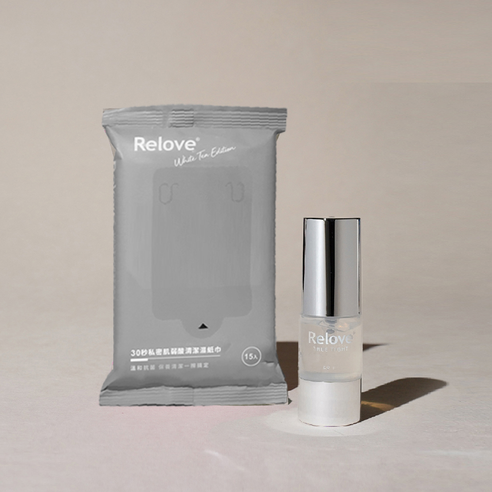 Relove【激情免運】緊依偎 20ml+私密肌弱酸濕紙巾