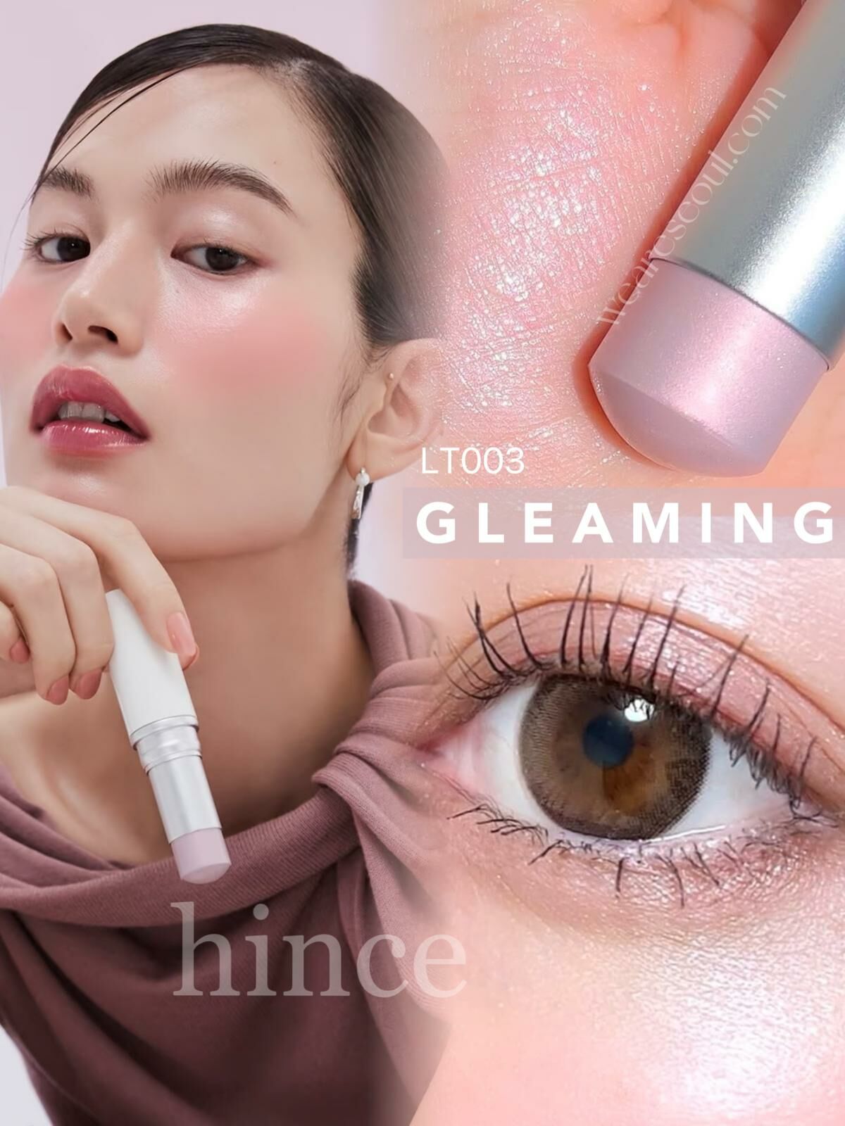 hince 新色💓 水光肌高光棒 LT003/TP005 weareseoul.com