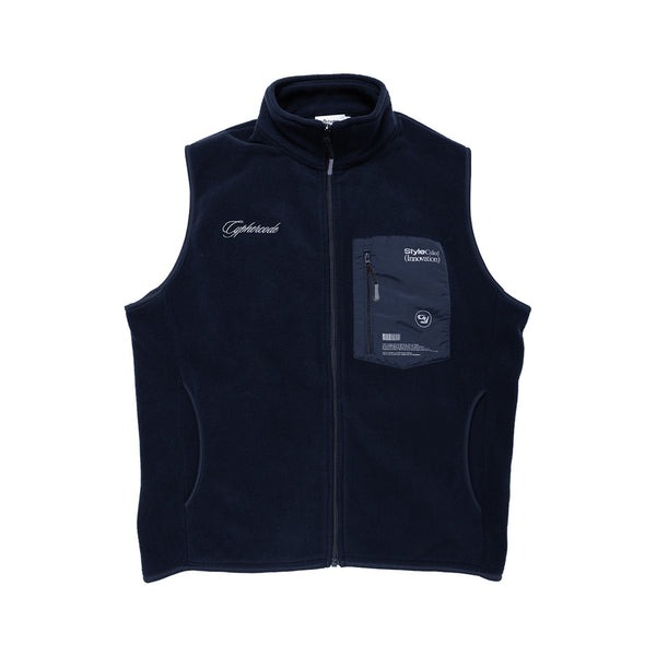 Cypher Script Logo Fleece Vest