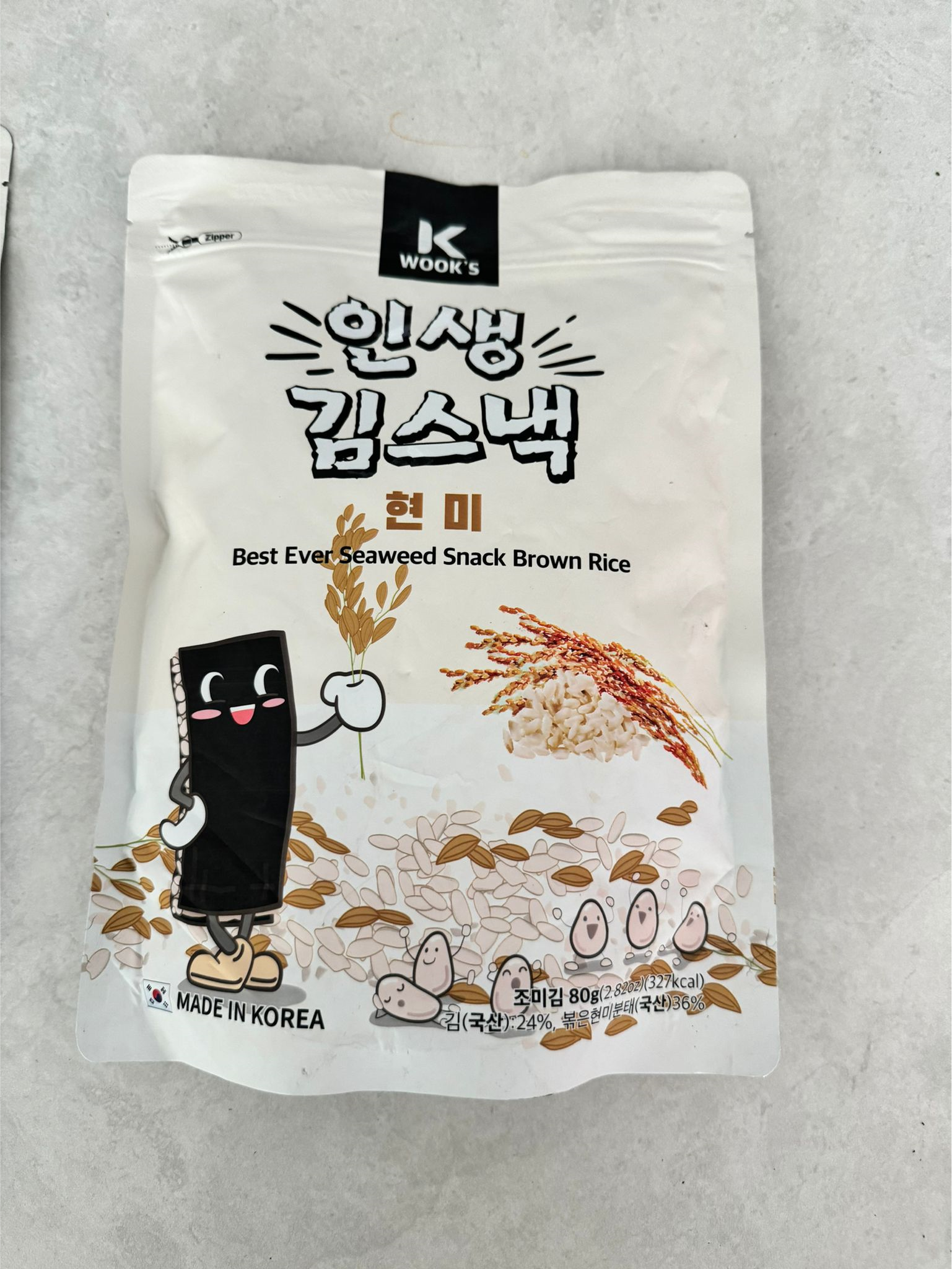 SK106 原味玄米脆紫菜 80g Exp: 3個月以上