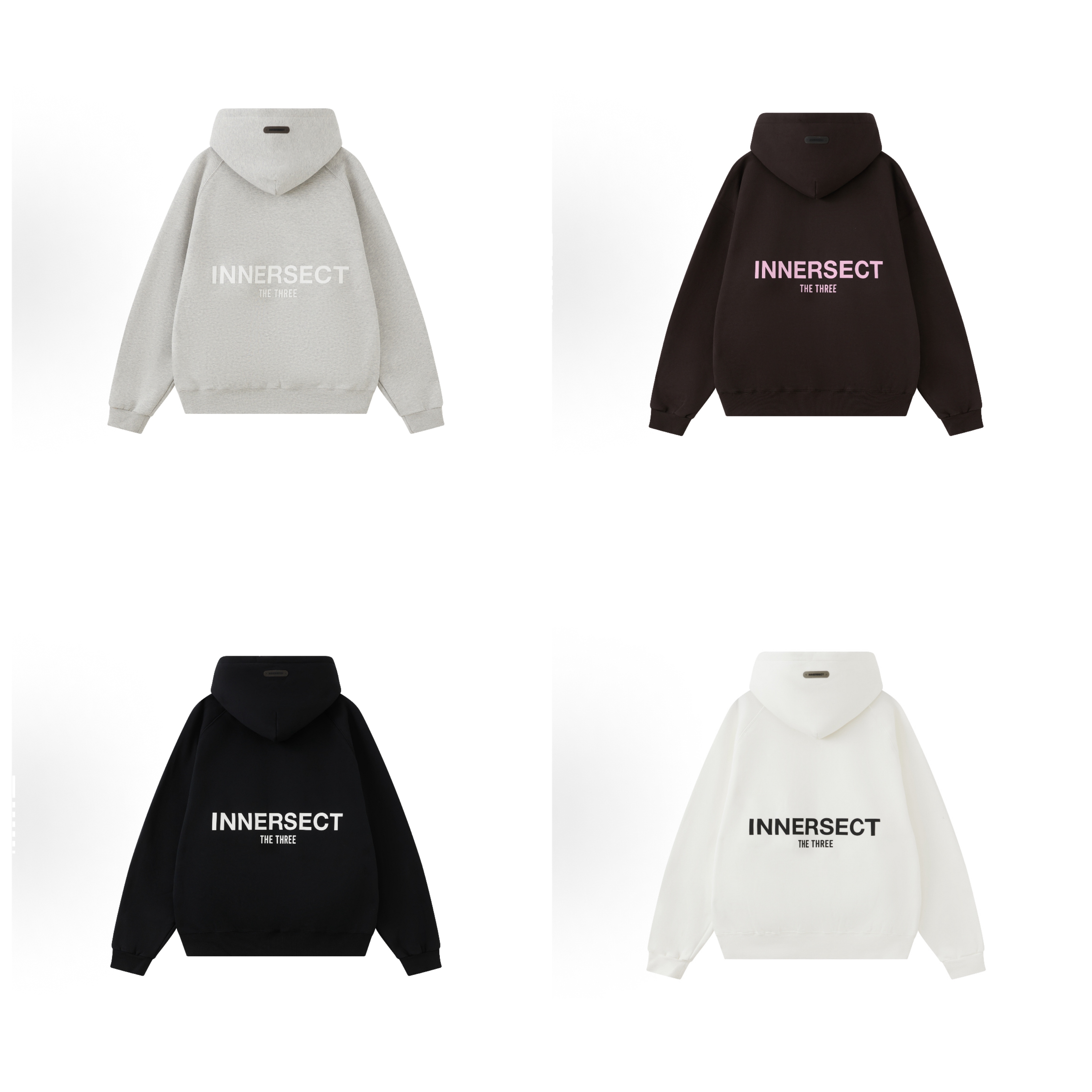 INNERSECT 三生萬物系列 背後 LOGO 寬鬆 連帽外套