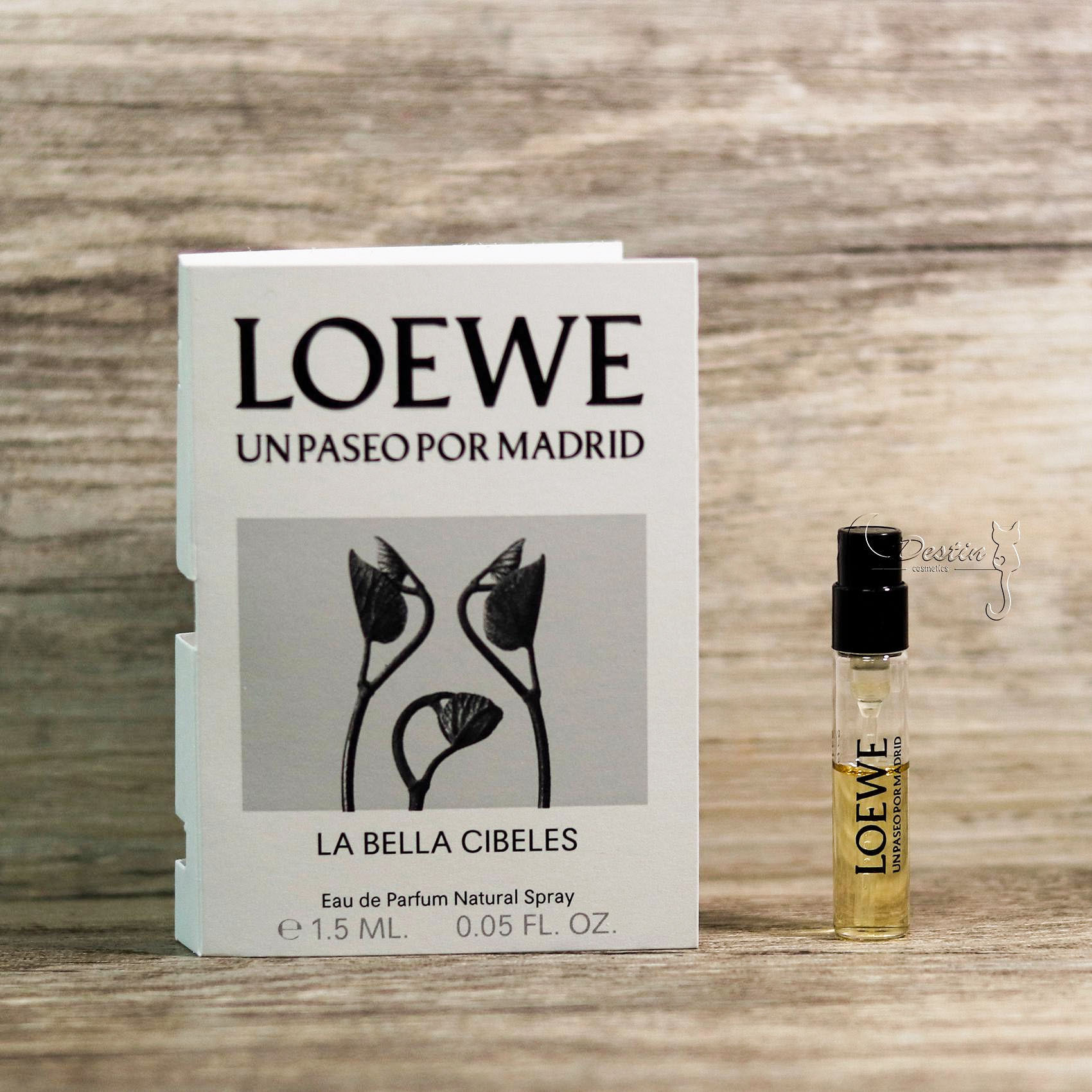 LOEWE 西貝萊斯女神 UPPM Bella Cibeles 中性淡香精 1.5mL 可噴式 全新 試管香水