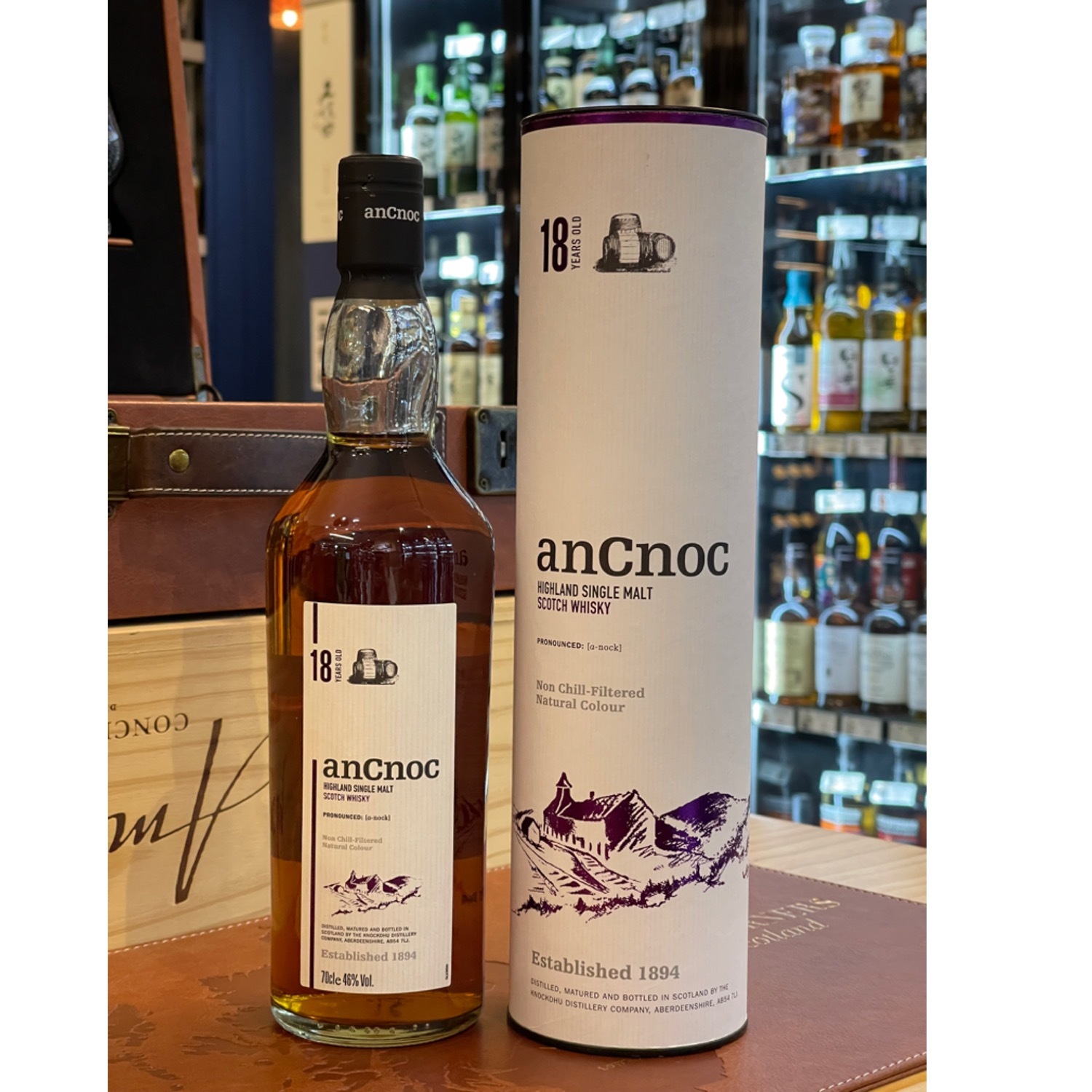 Ancnoc 18 Years Highland Single Malt Scotch Whisky