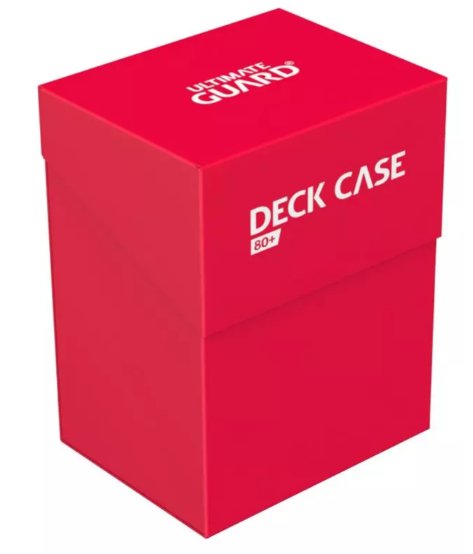 Ultimate guard Deck Case 80+ - RED