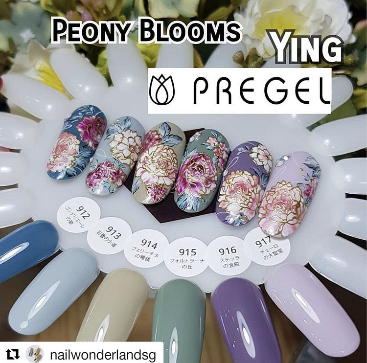 Pregel color gel #915 to #917