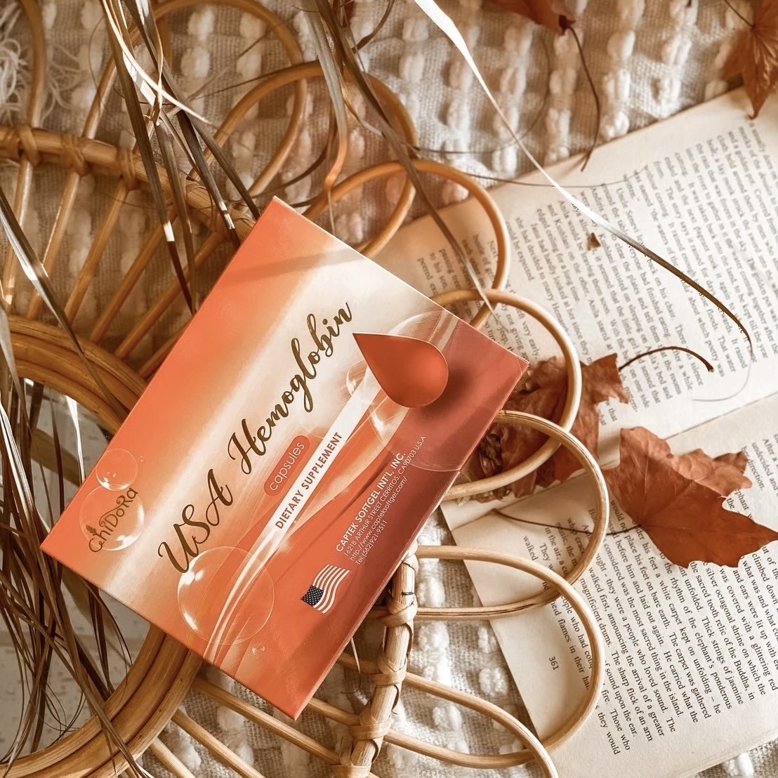 ChiDoRa 血紅素/美國進口 (一盒60粒)