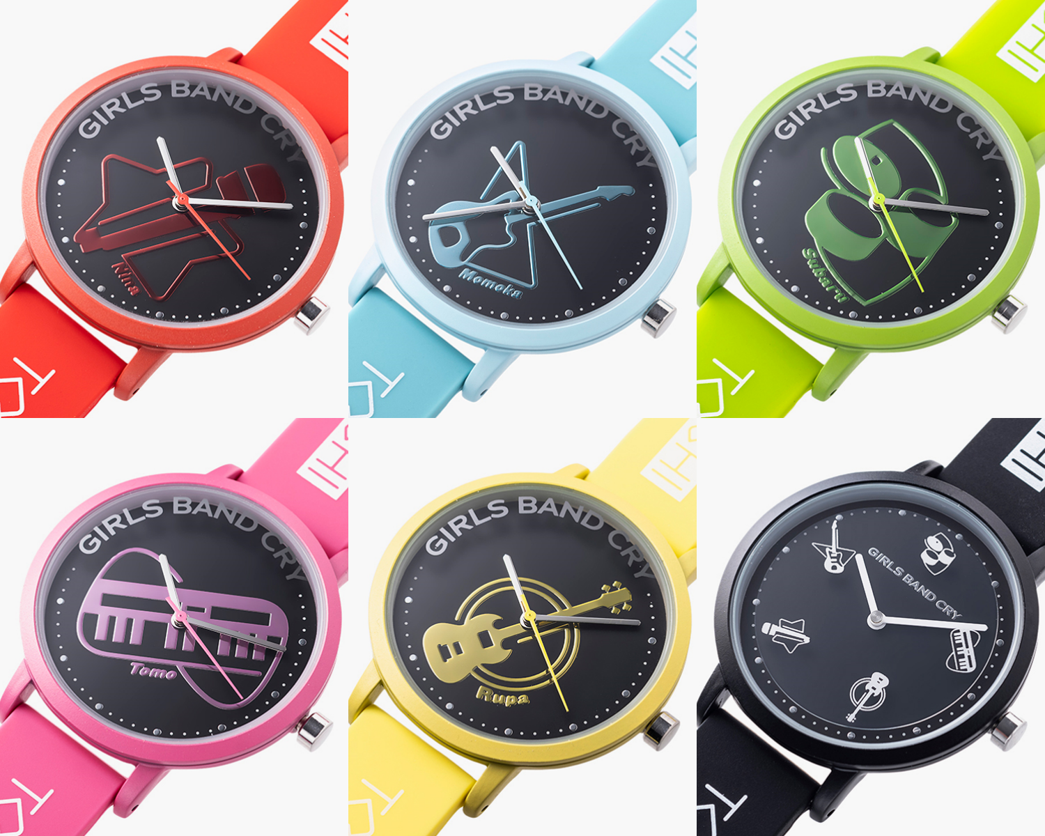 Toei Girls Band Cry 周邊