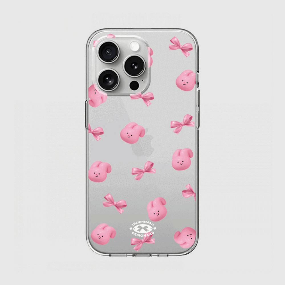 THE NINE MALL - smile windy pattern JELLY CASE