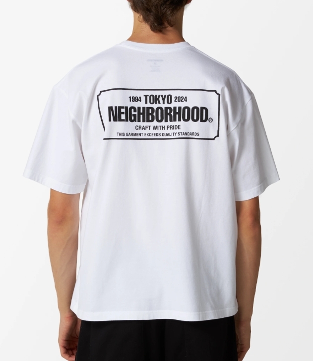 NEIGHBORHOOD NH1 TEE SS-1 241PCNH-ST01 白