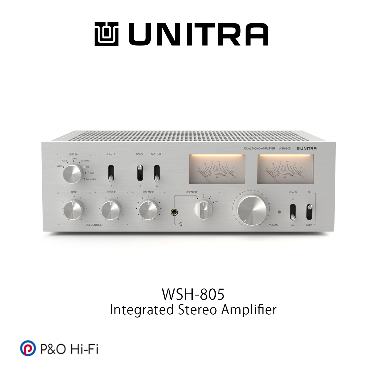 Unitra WSH-805 合併立體聲擴音機