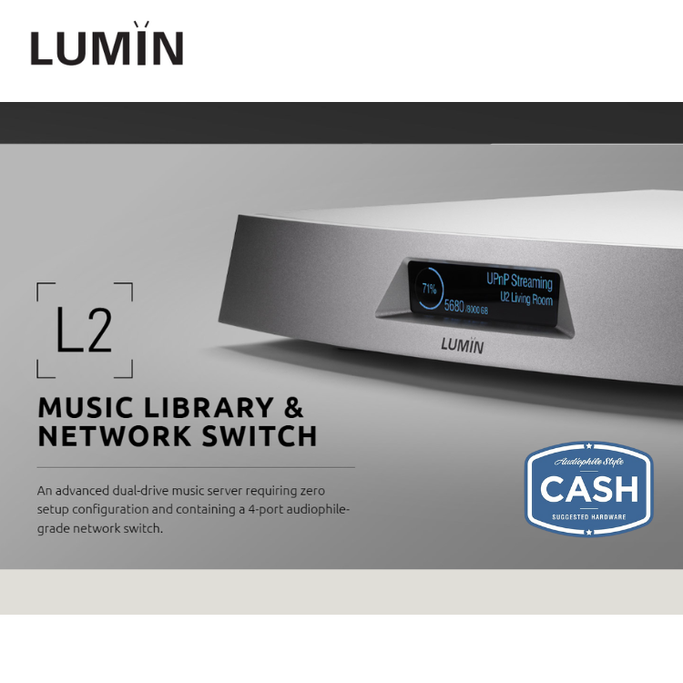 Lumin L2 發燒級音樂伺服器，夾配 Lumin 播放器最佳利器，使用方便，音質大提升 | 雅詠音響