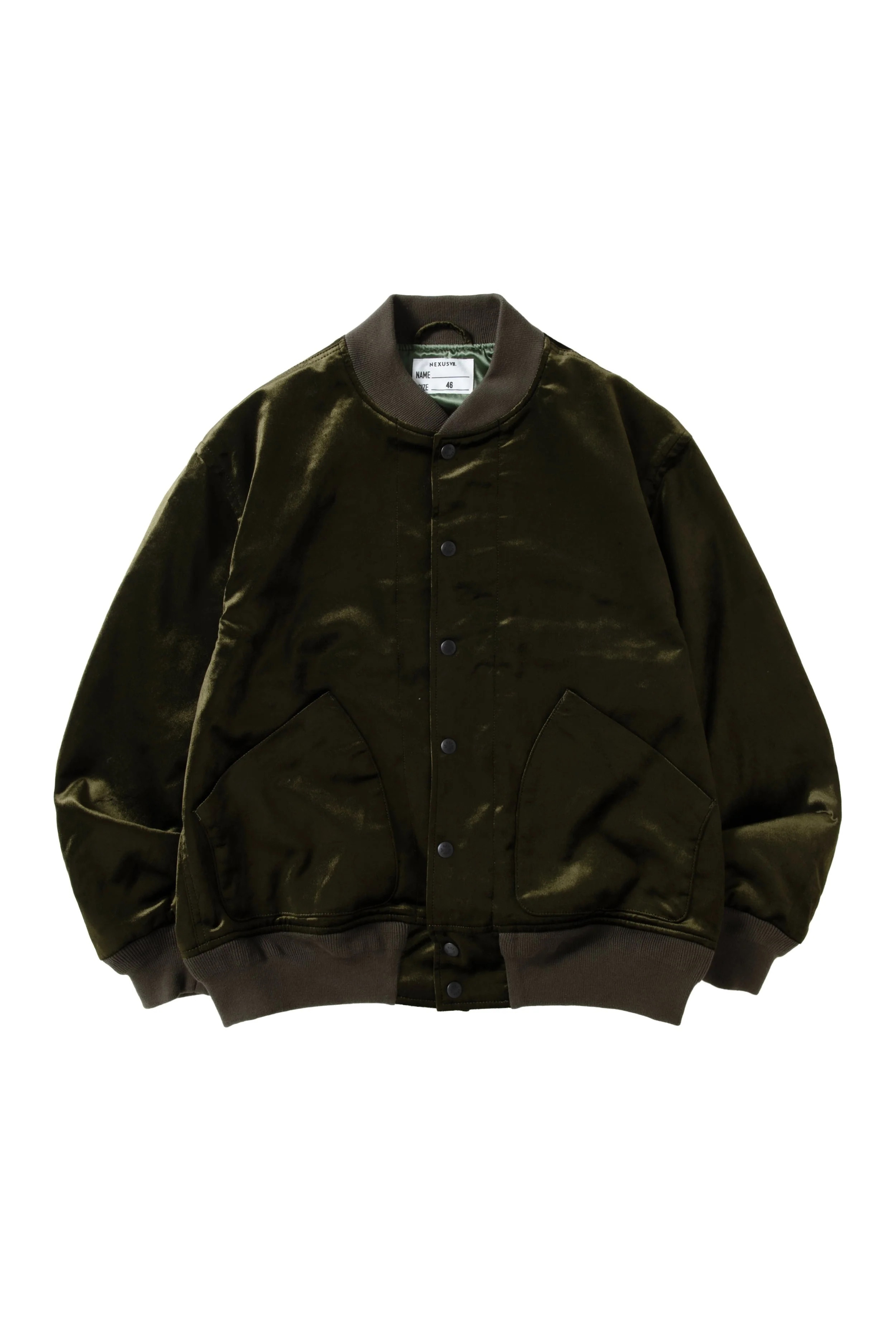 NEXUSVII. VELVET VERSITY JACKET (2COL)