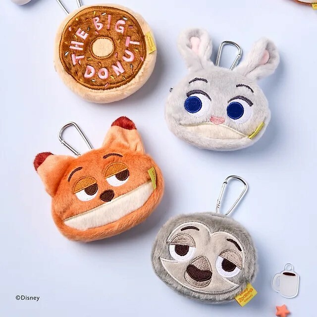 butter shop x zootopia - coin pouch (4 types)