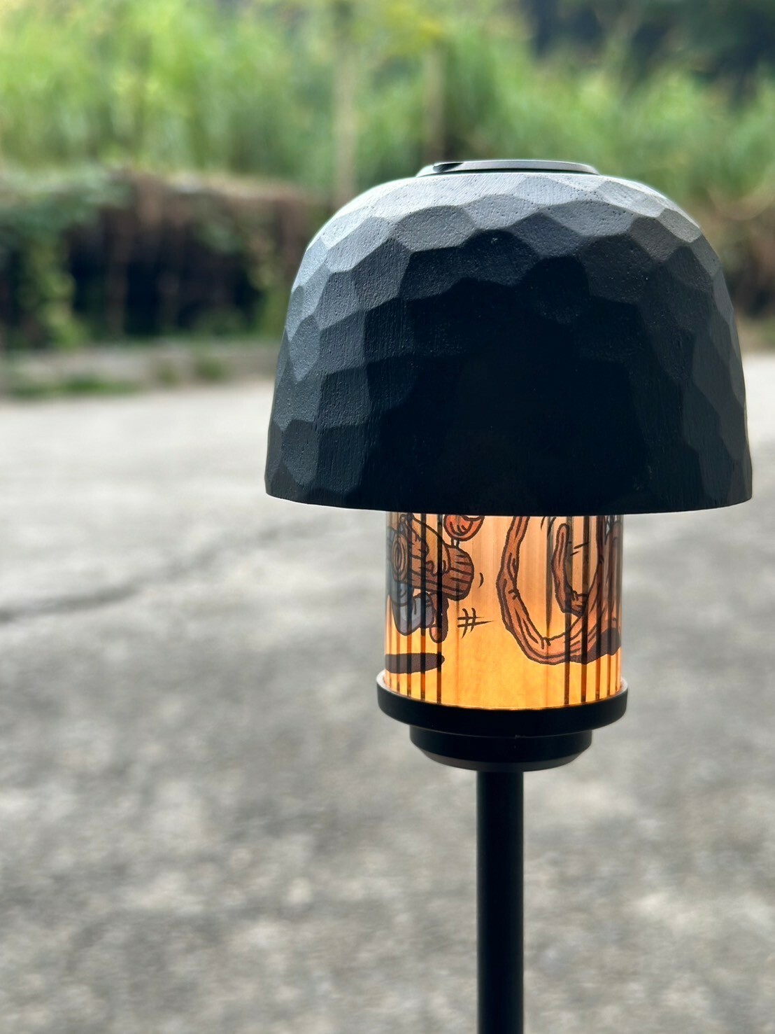 八刀草 38explore /Goal Zero 通用 原木錘紋燈罩