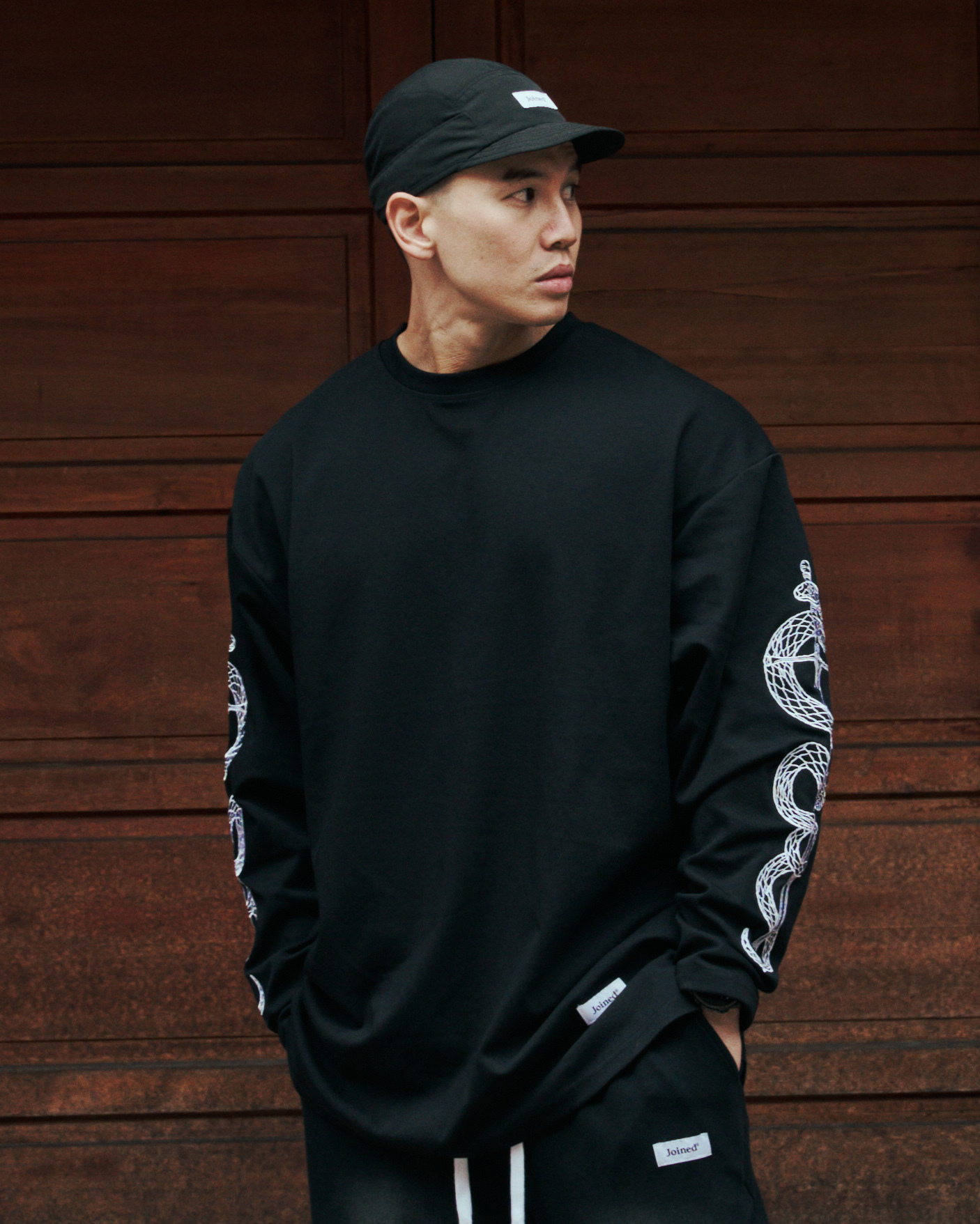 Joined® CNY Snake And Sword Extra Oversized Long Sle...