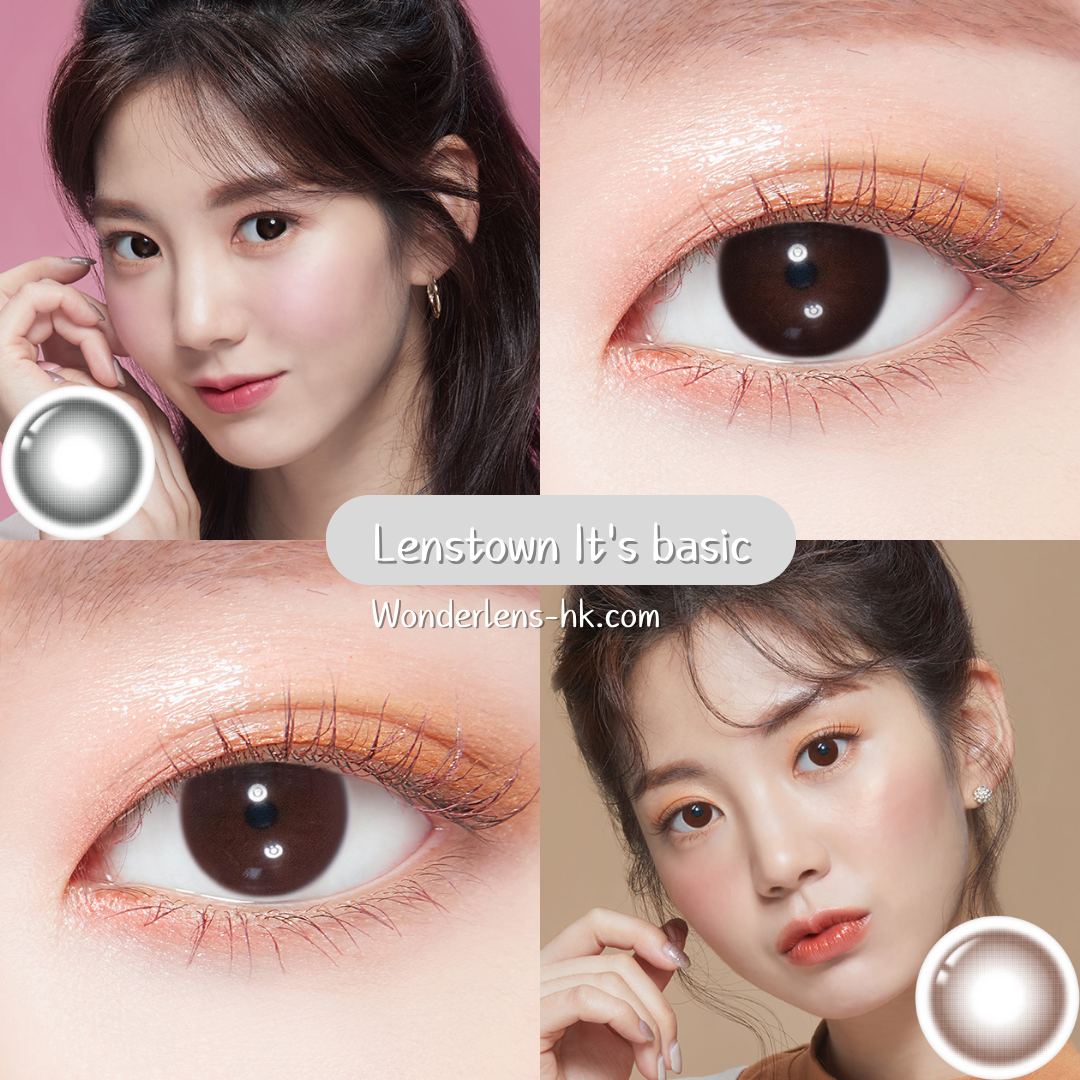 Lenstown It's basic 融瞳純色狗狗眼| $295/買1送2 (月/Monthly)