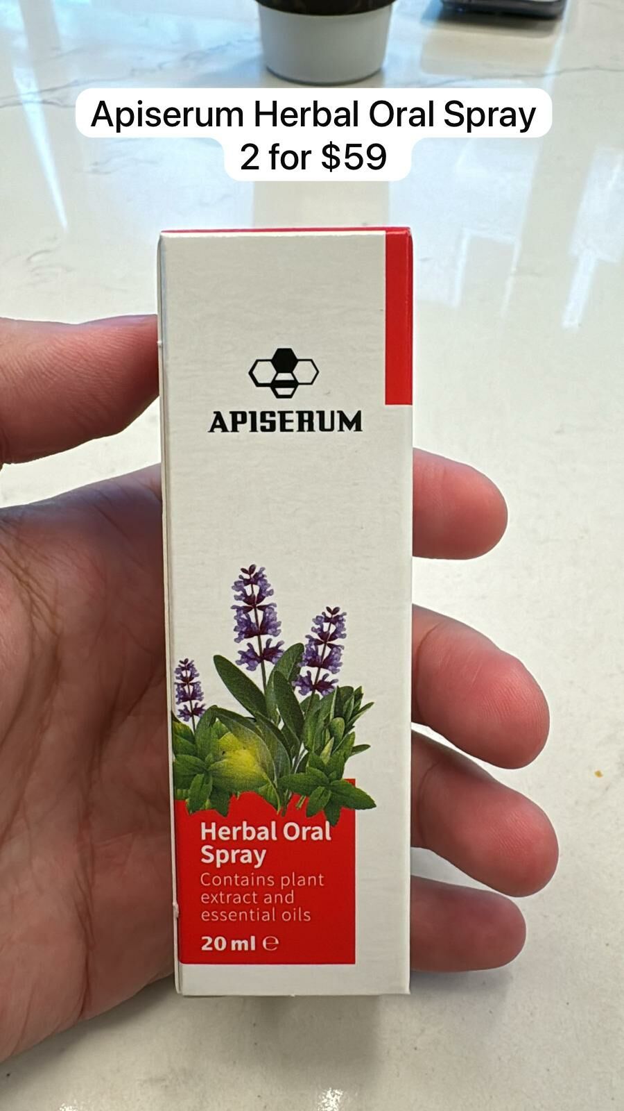 2 APISERUM HERBAL ORAL SPRAY (RYAN)