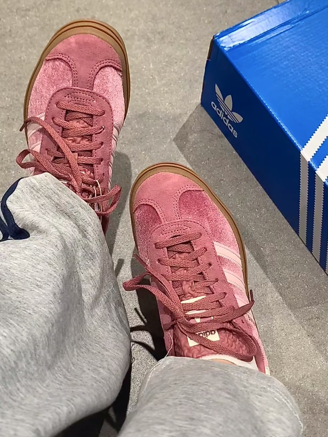 【預購】ADIDAS GAZELLE BOLD W 厚底 草莓熊 IG4389