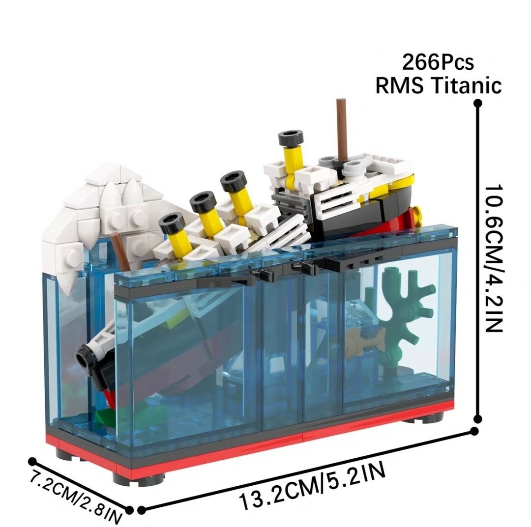 MOC RMS Titanic Building Set MOC1416