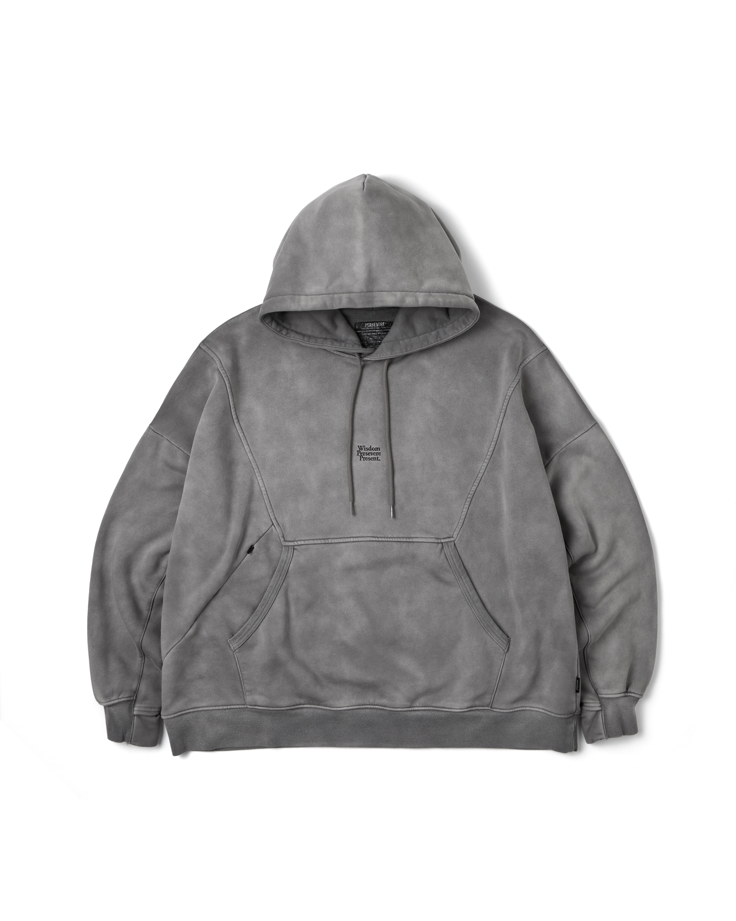 WSDM® x PSVR 2024 L/S HOODIE - WASHED GREY