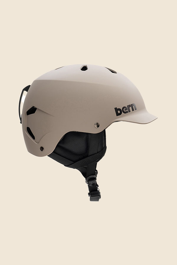 BERN - TEAM WATTS 滑雪頭盔 - JAPAN FIT（霧面砂）