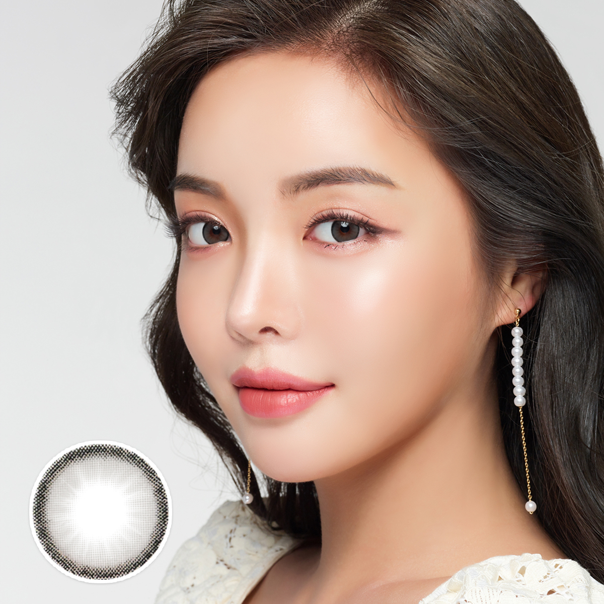 LENSME月拋 MILD GRAY(2片裝)_彩色月拋_【LENSME_Holoris】2pcs