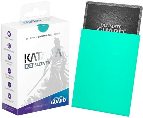 Ultimate Guard: Katana Sleeves: Turquoise