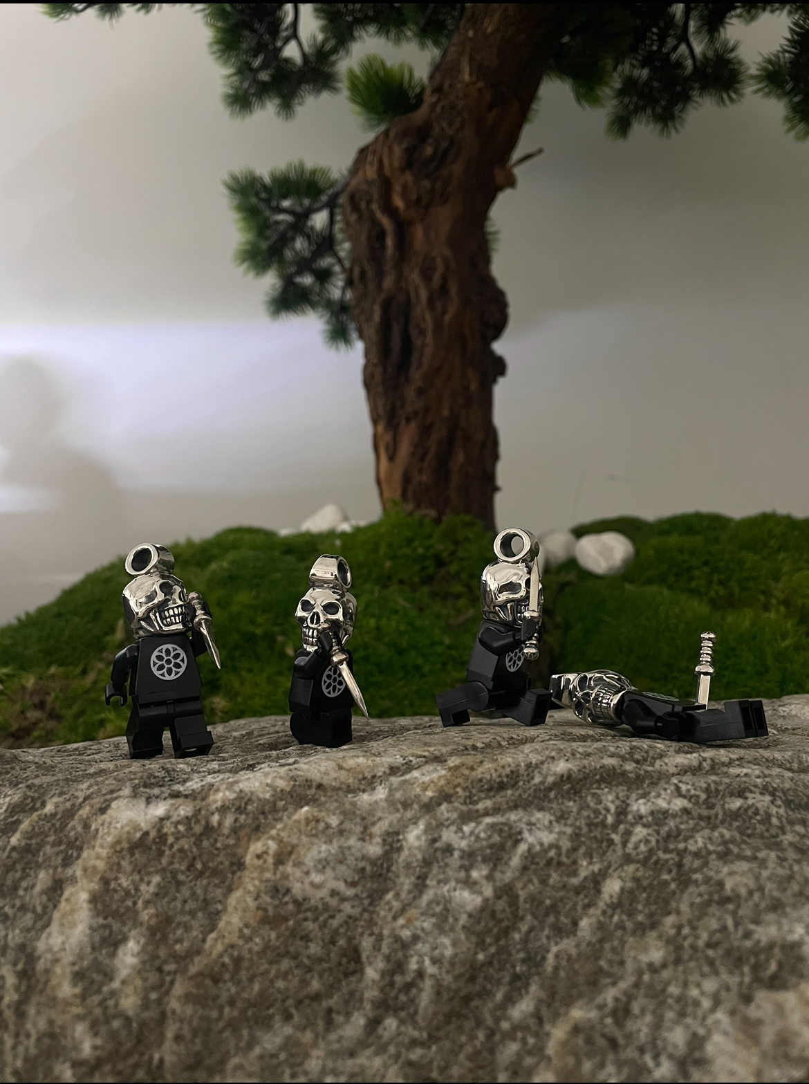 Jack Skull Lego Head vinavast 25limited