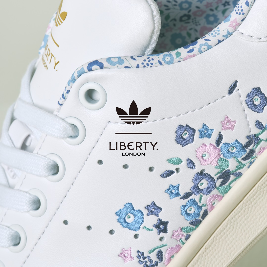 日本限定 ADIDAS SAMBA SMITH FORUM LIBERTY 聯名款 小花白