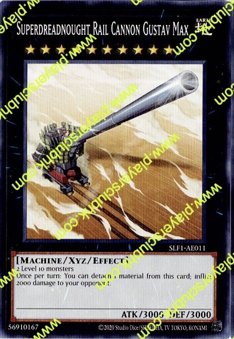 SLF1-AE011 Superdreadnought Rail Cannon Gustav Max