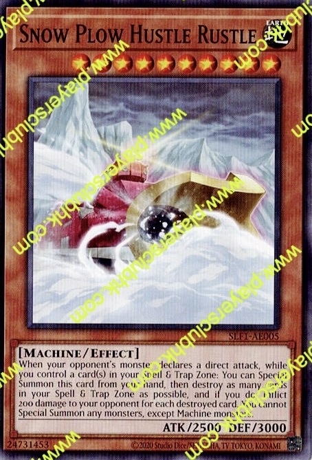 SLF1-AE005 Snow Plow Hustle Rustle